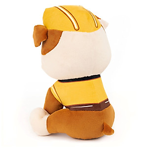 GUND Paw Patrol Rubble in Signature Construction Uniform For Ages 1 and Up, 9”