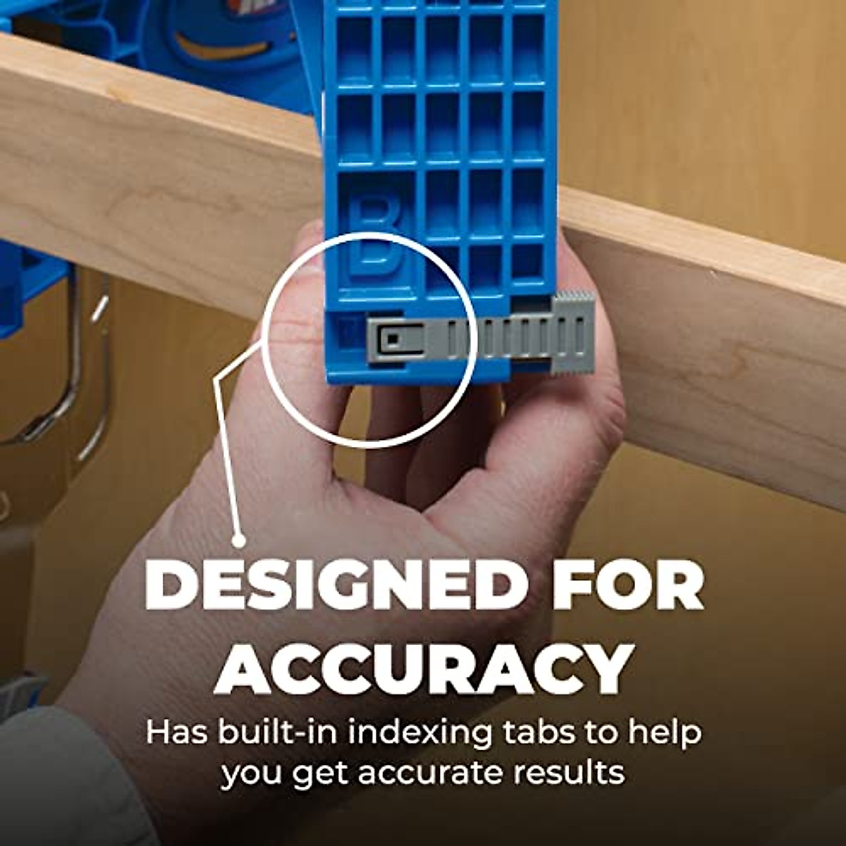 Kreg KHI-Slide Drawer Slide Jig - Drawer Slide Jig Kit - Drawer Slide Tool - for Cabinets, Drawers, Desks & More - Easily Install Drawer Slides - Set of 2