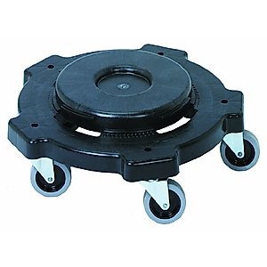 Continental 3255 Black Huskee Round Dolly