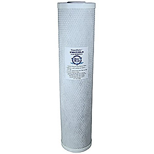 Lead Removal Carbon Block Water Filter KW4520LR by KleenWater - Compatible with 06-425-200-975, MAXPB-FF975, CB-20-6300-BB-LC, OMNI Filter PB55-20 and CA Ware BLBC-20-5 - 4.5 x 20 Inches