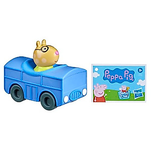 Peppa Pig Peppa’s Adventures Little Buggy Vehicle, Preschool Toy for Ages 3 and Up (Pedro Pony in School Bus)