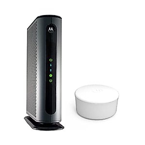 Motorola MH7601 Advanced WiFi 6 Router + MB7621 Cable Modem - Bundle