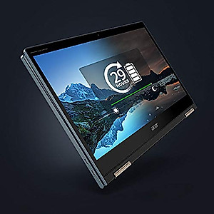 Acer Spin 7, 14" FHD Touch Display, Qualcomm Snapdragon 8cx Gen 2 5G Compute Platform, 8GB LPDDR4X, 512GB Universal Flash Storage, 5G, 4G LTE, Wi-Fi, Backlit KB, FPR, Antimicrobial, SP714-61NA-S1QA