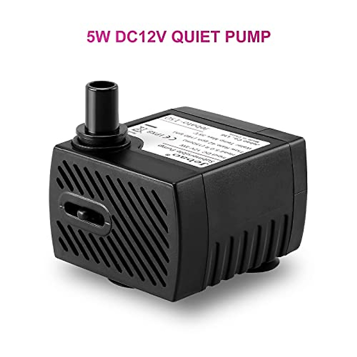 JEBAOJECOD Smart Aquarium Auto Top off Water Refiller System,Water Replenisher Water Level Controller for Fish Tank(Jebato-150) Black