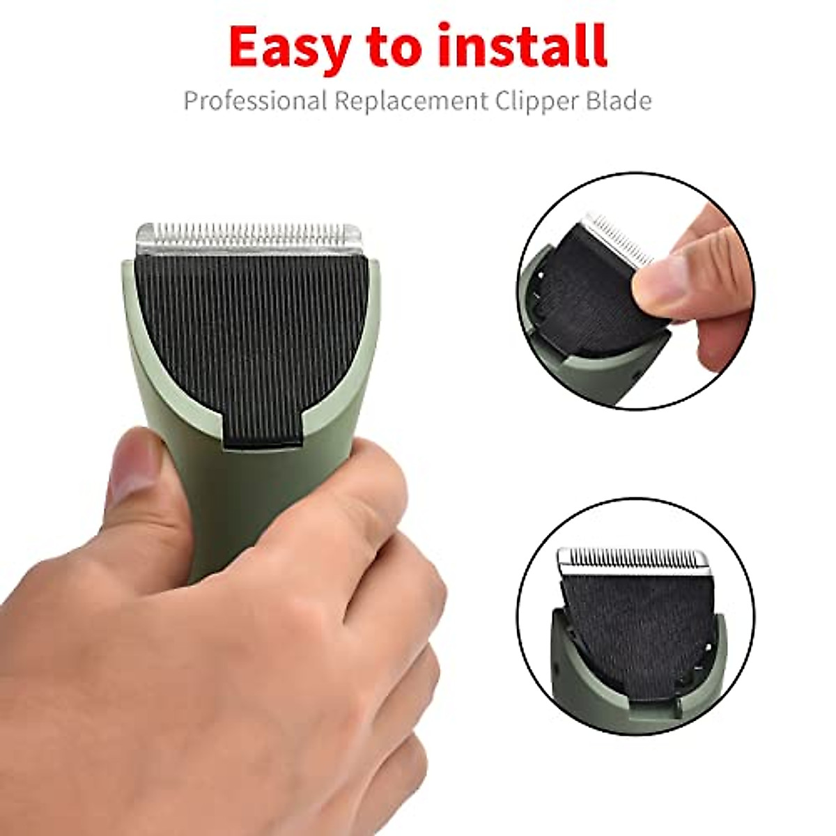 Replacement Blade Compatible with Meridian Shaver Grooming Trimmer (Black)