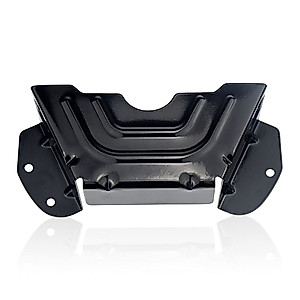 DECKMAN Lawn Mower Parts 783-06424A-0637 783-06424A Black Deck Belt Cover, Compatible with MTD Craftsman Troy-Bilt Lawn Mower Parts 783-06424A, Fits 42" 46" Deck Spindle Pulley Belt Guard Cover (2)