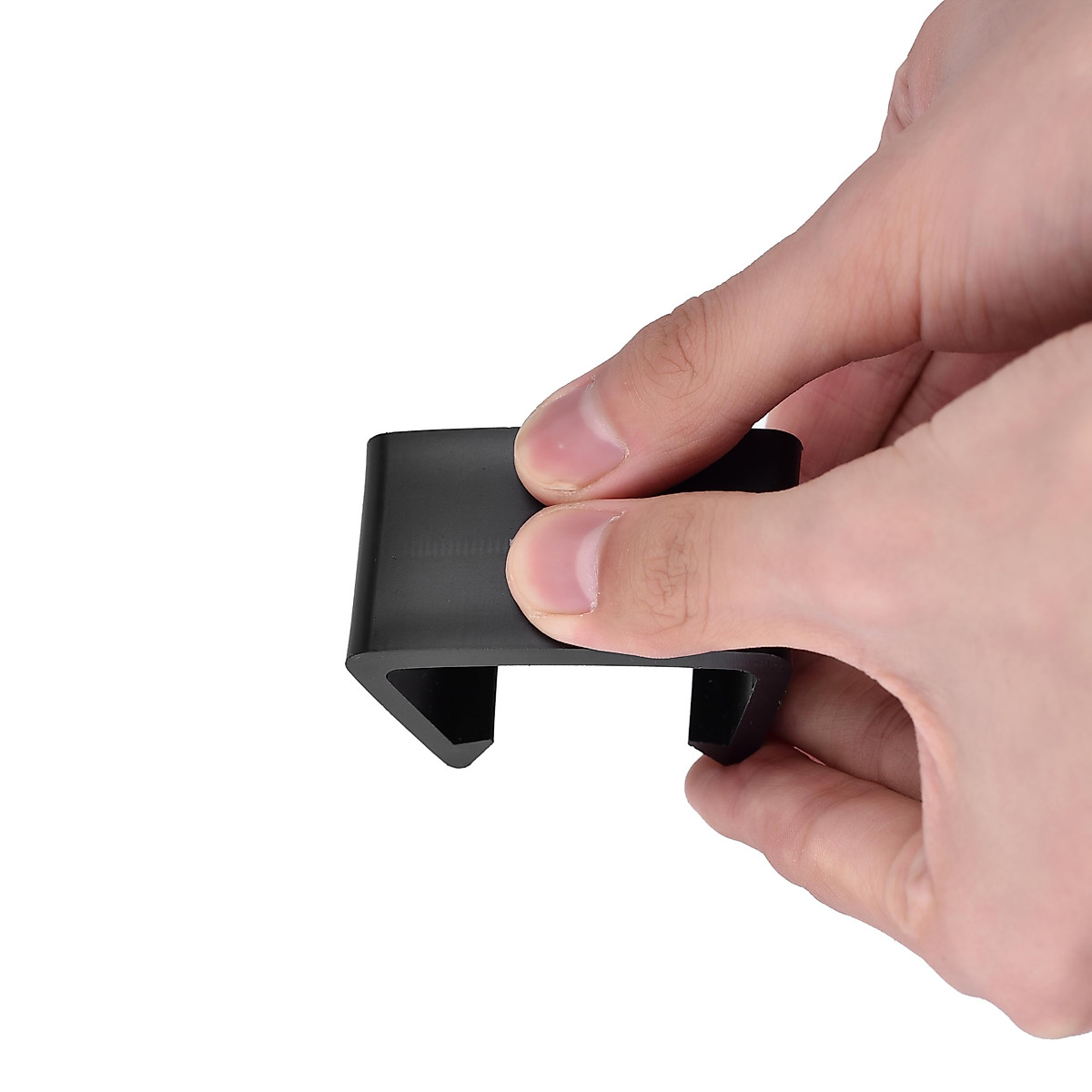 SUQ I OME 6 Pack of Patio Outdoor Furniture Clip Fastner, Sectional Rattan Wicker Sofa Furniture Connector Fastener Clips, Suit for Tube Width 2.05 inches. (2.05 inch M)