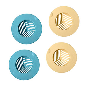 Veemoon Floor Drain Cover Water Filter Sink Strainer Bathtub Strainer Food Strainers Kitchen Sink Tub Drain Bathtub Stopper Sink Plug Toilet Sink Cover Accessories Household