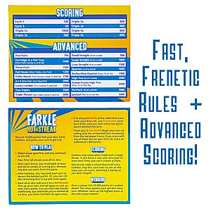 Farkle Hot Streak Dice Game Set - New Edition!