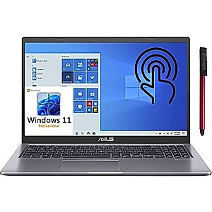 [Windows 11 Pro] 2022 ASUS VivoBook 15 15.6" FHD Touchscreen Business Laptop, Intel Quad-Core i5-1135G7 (Beat i7-1065G7), 12GB DDR4 RAM, 512GB PCIe SSD, Backlit KB, AC WiFi, BT, broag 64GB Flash Drive