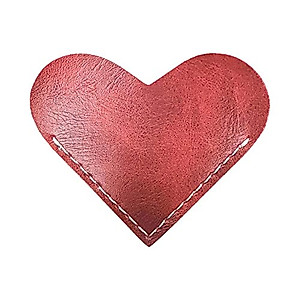 Handcrated Vintage Leather Bookmarks for Book, Mini Corner Page Marker, Genuine Bookmark for Reader Gift Leather Teacher V1g9