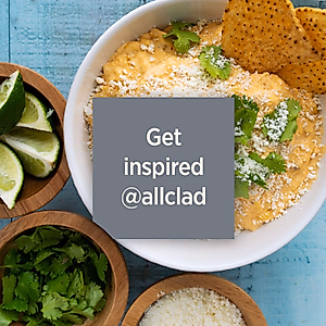 All-Clad Stainless Steel Electric Slow Cooker 7 Quart, Aluminum Insert, Programmable LCD Screen Digital Timer, SD700350, Silver