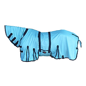 CHALLENGER 60in Horse Scrim Mesh Summer FlySheet Spring Airflow Neck Sheet Blanket 73101