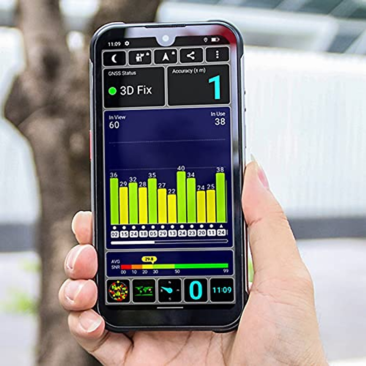 Smart Phone, 100‑240V for Android 12 System NFC 4G 3GB RAM 32GB ROM Mobile Phone for Outdoor (US Plug)