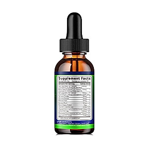 dilib Irish Sea Moss Liquid Drops: 4000mg, Organic Bladderwrack, and Burdock Root, Spirulina, Thyroid Support, Support for Digestion and Skin, Joint Health, Herbal Supplements-2 Fl Oz, Vegan