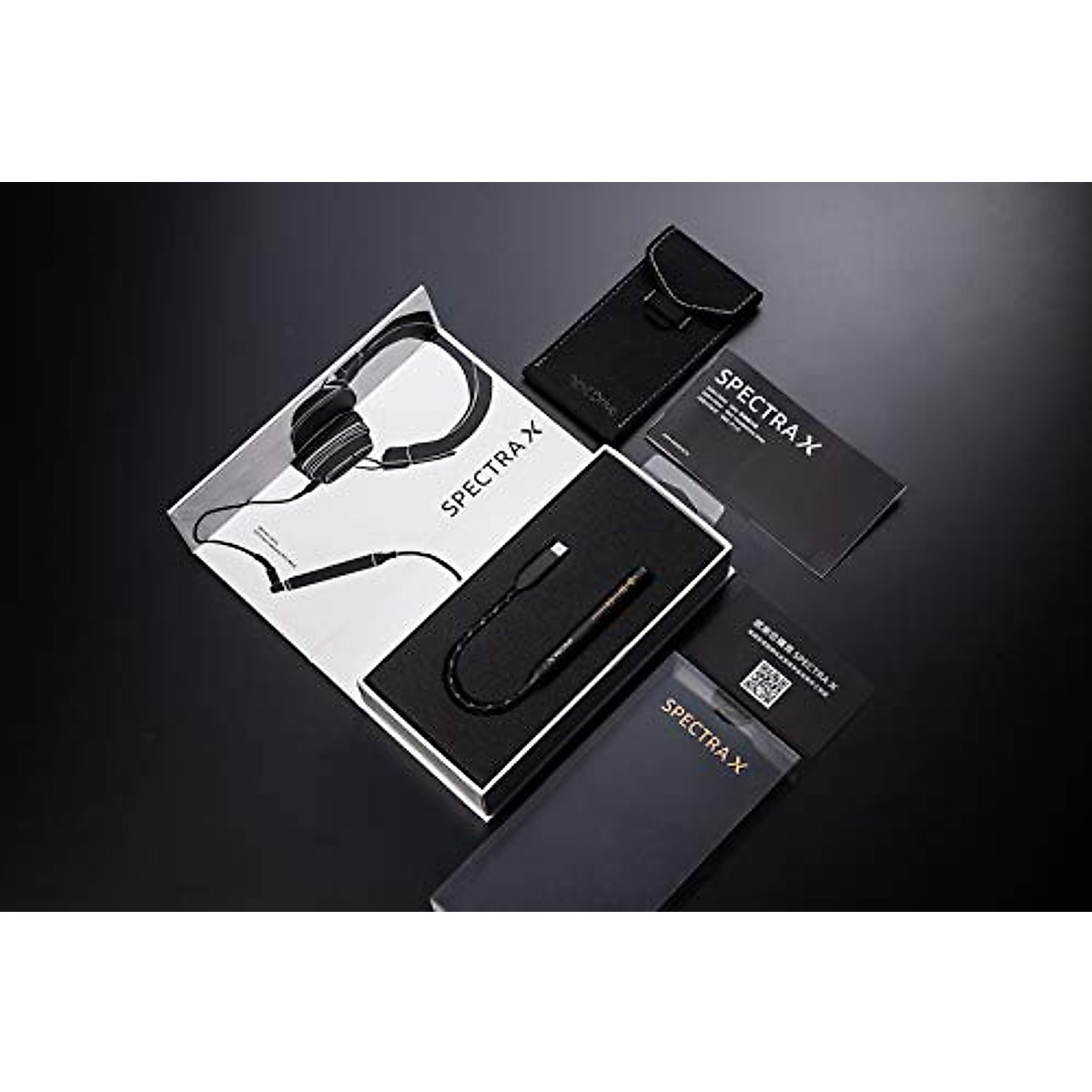 NEXTDRIVE Spectra Portable USB DAC - The World’s Smallest 32-bit DAC Headphone Amp for Truly Mastering Your Sound On-The-Go (Spectra X USB C)