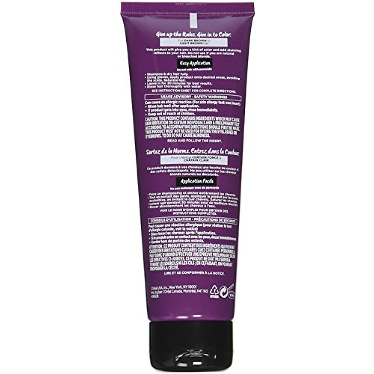 L'Oreal Paris Colorista Semi-Permanent Hair Color For Brunettes, Burgundy