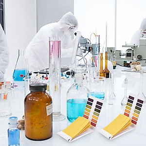 CEYAZYE 160PCS PH Test Strips, Litmus Paper PH Test Strips, PH Level Test Kit for Water, Saliva, Soap, Urine, Food, Liquids, Soil, Lab Monitoring, Measure Full Range 1-14(2 Pack)