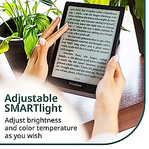 PocketBook InkPad 3 Pro | E-Reader IPX8 Waterproof | Large 7.8ʺ Glare-Free & Eye-Friendly E-Ink Screen | Text-to-Speech Function | Audio Output & Bluetooth | Audiobook & E-Book Reader | SMARTlight