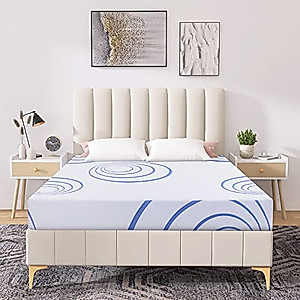 Opoiar 8 inch Memory Foam Mattress Twin Size,Gel Bamboo Charcoal AeroFusion Mattress in A Box,Breathable Medium Mattress Supportive & Pressure Relief,Made in USA, CertiPUR-US Certified