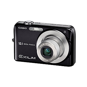 Casio Exilim EX-Z1050 10.1MP Digital Camera with 3x Anti Shake Optical Zoom (Black)