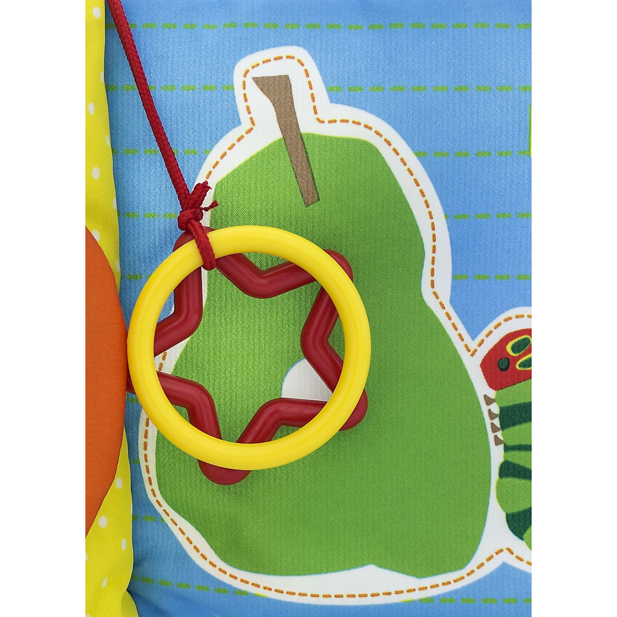 World of Eric Carle, The Very Hungry Caterpillar Fun Foods Soft Book Teether