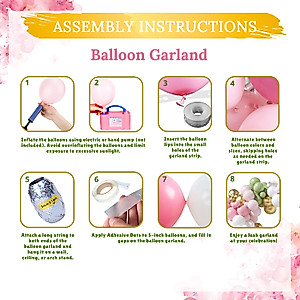 338 PC Baby in Bloom Baby Shower Decorations for Girl - Balloon Arch Garland & Baby Boxes with Letters, Backdrop, Cake topers, Sash and More - Floral Baby Shower Decorations Pink and Sage Green