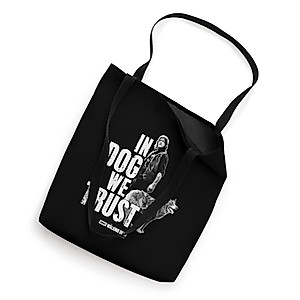 The Walking Dead Daryl Dixon In Dog We Trust Tote Bag