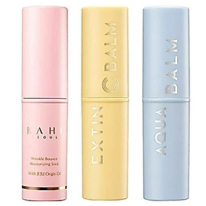 KAHI Seoul [3 Set] - Wrinkle Bounce Multi Balm (9g) + Extin C Balm (9g) + AQUA Balm (9g) (Made in Korea)