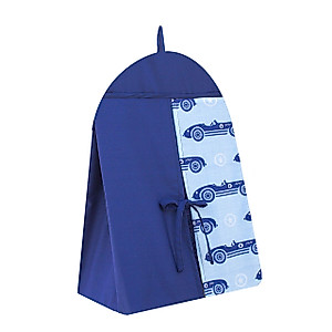 Pam Grace Creations Cars Diaper Bag, Blue