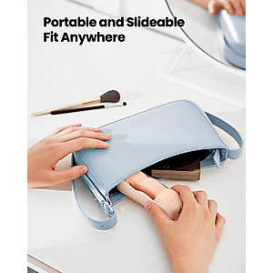 Gaiatop Portable Handheld Fan, Cute Clouds Mini Slide Fan, 3 Speed USB Rechargeable Small Hand Fan, Lash Makeup Pocket Personal Fan, Beach/Travel Essentials Summer Cooling Gifts for Women Girls Pink