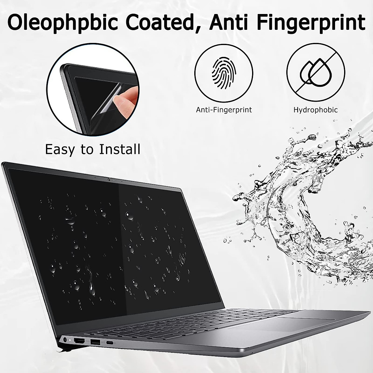 【2 Pack】 15.6 Inch Laptop Screen Protector Eye Protector Anti Blue Light Anti Glare Filter, Compatible with HP/Dell/Sony/Asus/Samsung/Lenovo/Acer/MSI/LG/Razer Blade 15.6” (Aspect Ratio 16:9) Laptop