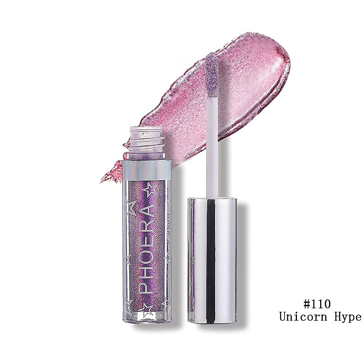 Corleone Glitter Eyeshadow, Liquid Shiny Shimmer Eyeliner, Waterproof Metallic Long Lasting, Quick-Drying, Opaque, Gel-Based Formula, Multi-Dimensional Eye Looks Kit Eye Shadow Set (A10)