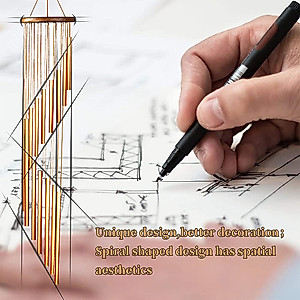 Qinos Memorial Wind Chimes Outdoor, with 12 Aluminum Tubes and Hook, Gentle Breeze Deep Tone Wind Chime, Gold Wind Chimes for Outside Garden Home Decoration Gift, 35 X 4.7 Inches