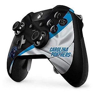 Skinit Decal Gaming Skin compatible with Xbox One Elite Controller - Officially Licensed NFL Carolina Panthers Design