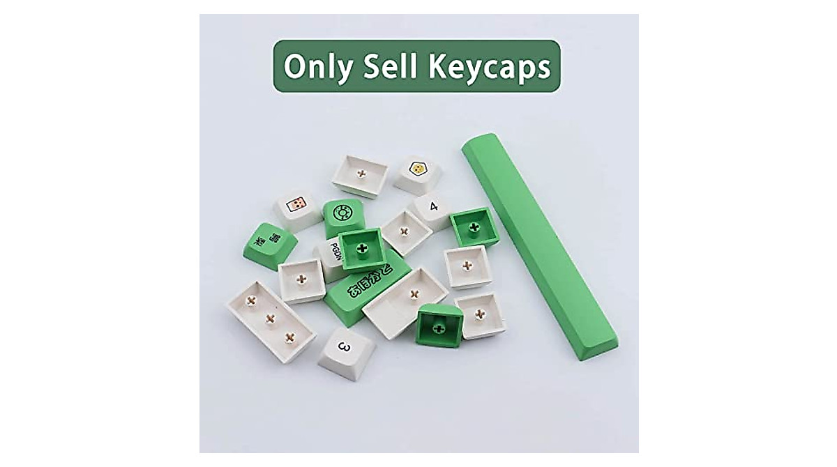 Hyekit PBT Keycaps 137 Keys Avocado Milk XDA Profile for Mechanical ...