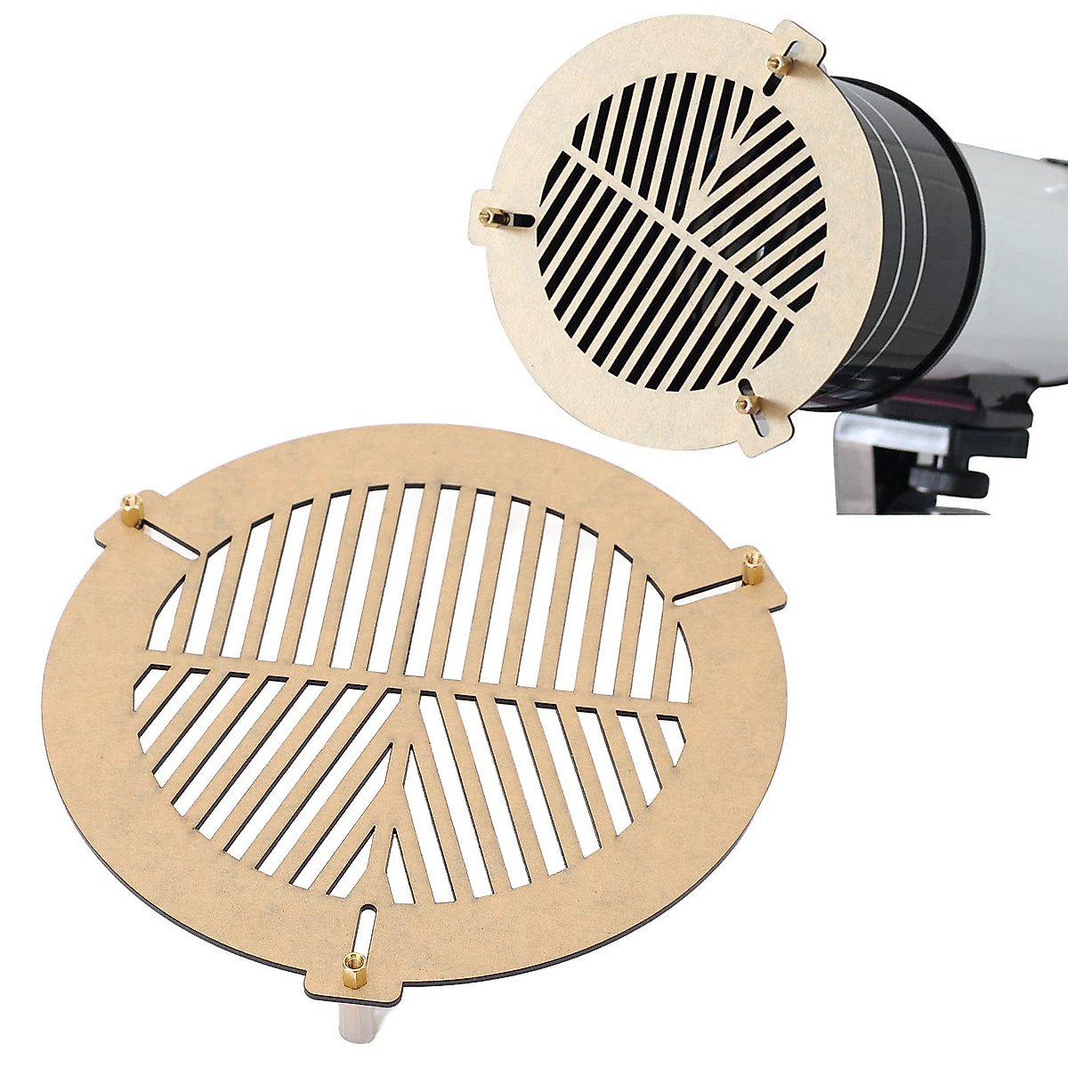 Bahtinov Mask Focusing Mask for Telescopes,Acrylic Focus Mask for a Tube Outer Diameter (OD) from 120mm-160mm,Telescope Accessories