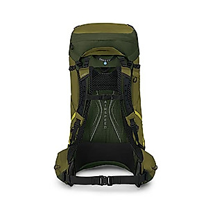 Osprey Atmos AG LT 65L Men's Backpacking Backpack, Scenic Valley/Green Peppercorn, Small/Medium