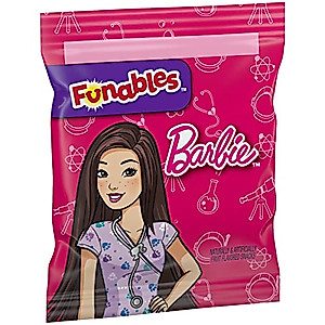 Funables Fruit Snacks, Barbie Shaped Fruit Flavored School Snacks, Pack of 10 0.8 ounce Pouches