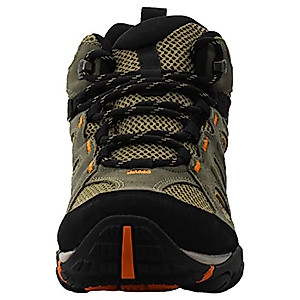 Merrell Men's Yokota 2 Mid Waterproof Hiking Boot, Olive/Herb, 11.5 M