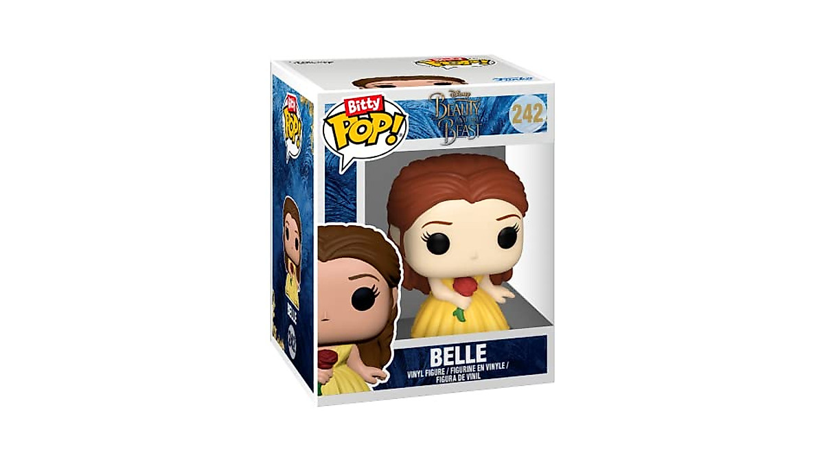 Funko Bitty Pop! Disney Princess 4-Pack Collectible Toys | Charm & Surprise