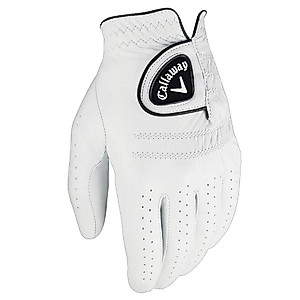 Callaway Golf 2020 Tour Authentic Glove (Right Hand, Men's Standard, Large), White