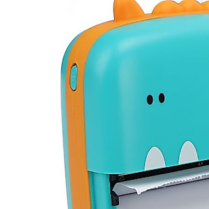 Mini Thermal Printer, 200DPI Bluetooth Receipt Printer, Inkless Pocket Printer with APP, Portable Black White Printer for Pictures Labels Texts, Compatible with iOS Android Phone