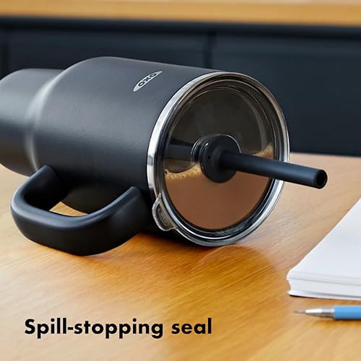 OXO Strive XL Tumbler with Handle – 32 oz. – Onyx