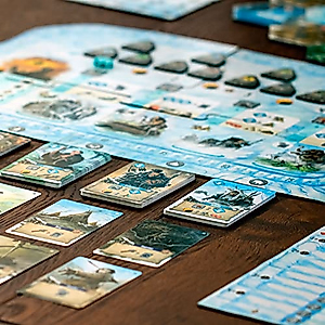 Endless Winter Paleoamericans Board Game | Prehistoric Territory Building Strategy Game for Adults and Kids | Ages 12+ | 1-4 Players | Average Playtime 60-90 Minutes | Made by Fantasia Games