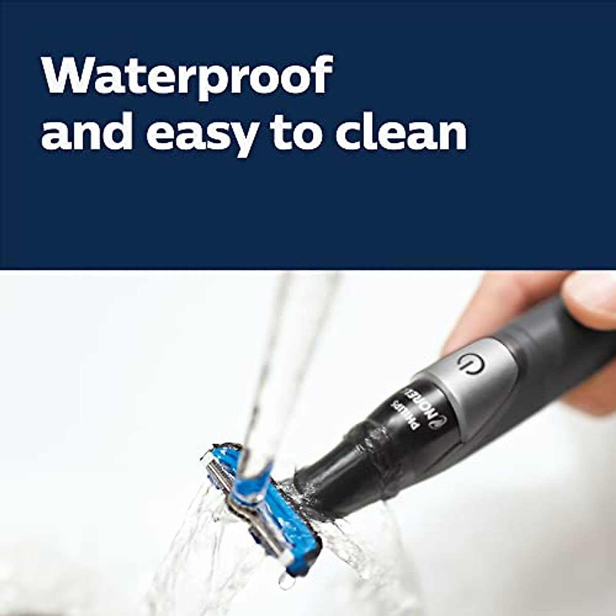 Philips Norelco Bodygroom Series 1100, Showerproof Body Hair Trimmer and Groomer for Men, BG1026/60