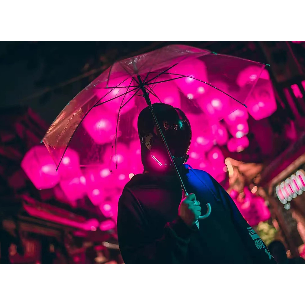 PDLING Punk Gothic Cyber Helmet Mask for Men,Techwear mask, Halloween Cosplay Costume Accessory with LED Light, Futuristic Helmet