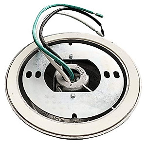 Restaurant Canopy Hood Light Fixture with Thermal and Shock Resistant Globe