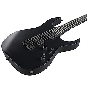Ibanez RGRTB621 Iron Label Electric Guitar - Black Flat