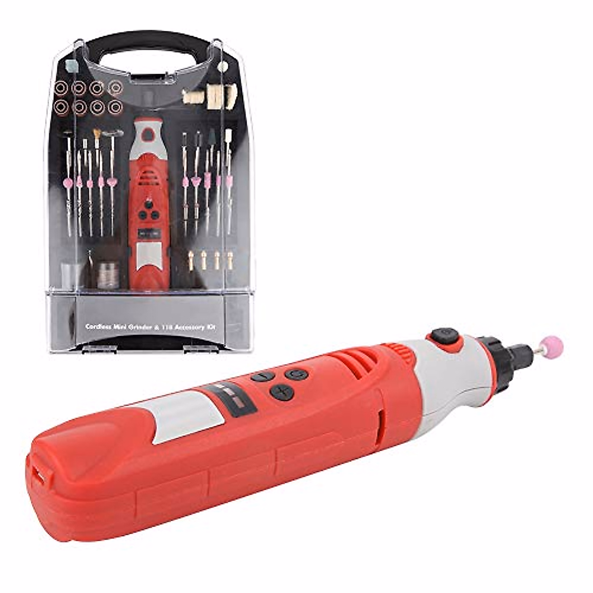 Hilitand Cordless Mini Grinder Power Rotary Tools Electric Grinding Machine 3-Speed Adjustable Electric DIY Mini Grinder Kit